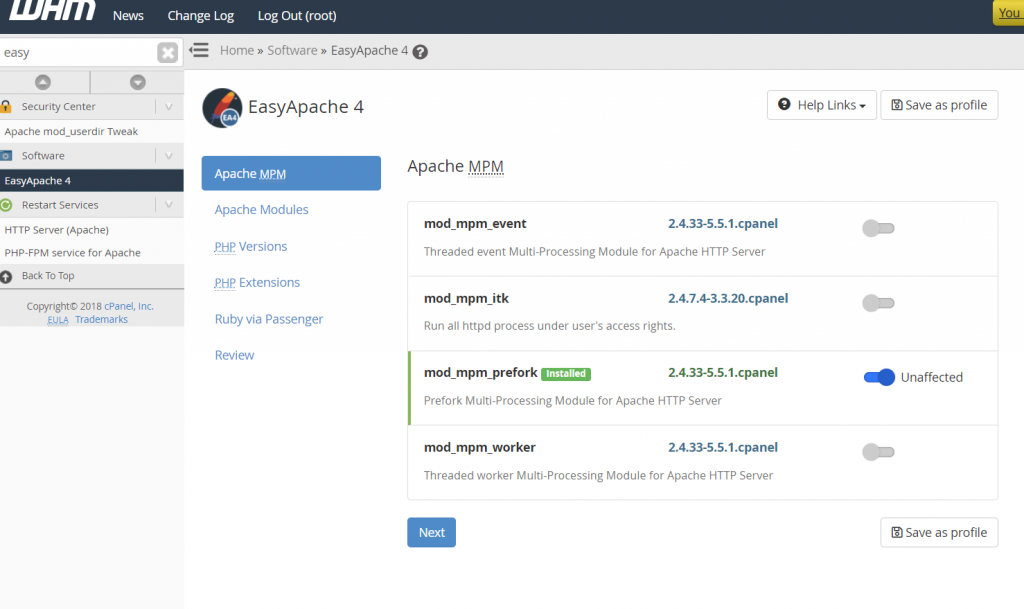 Apache performance tip – switch to MPM Event!